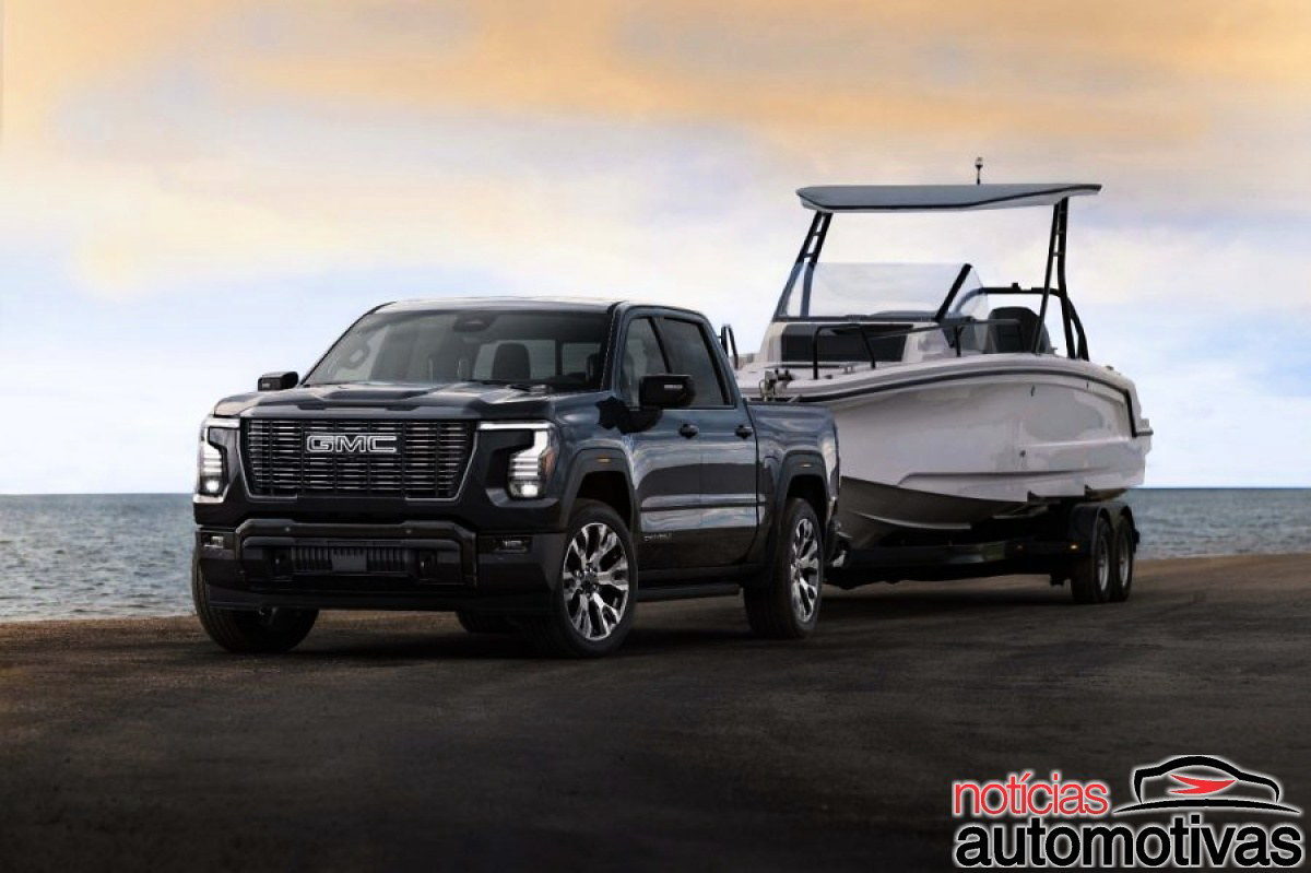 Nova geração da GMC Sierra 1500 traz visual mais imponente e pacote de ...
