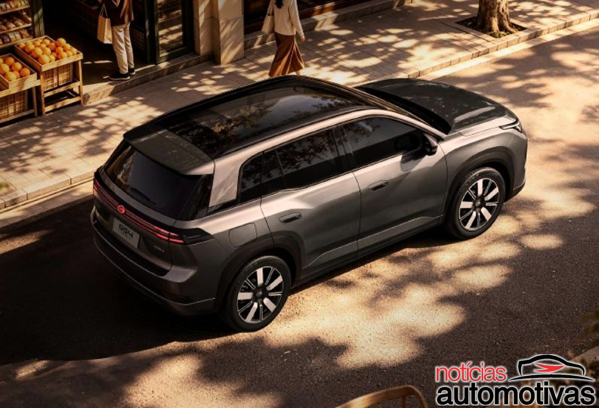 Novo GAC GS4 muda totalmente na China e adota a carroceria do elétrico ...