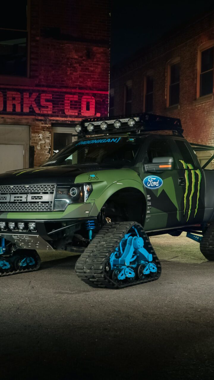 Ford F-150 RaptorTRAX de Ken Block pode ser sua