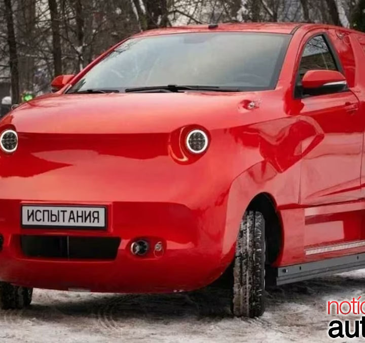 Carro elétrico russo é tão estranho que parece um peixe-lua