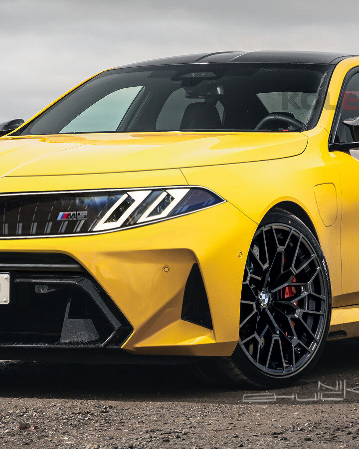 Projeção: Como ficaria o BMW M5 atualizado com o novo padrão visual da ...