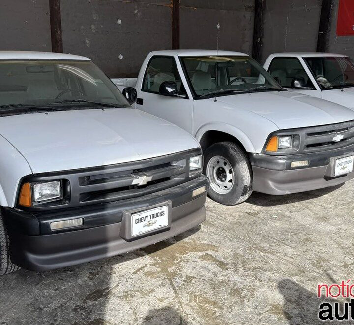 Estas três Chevrolet S10 1998 elétricas deveriam ter sido destruídas ...