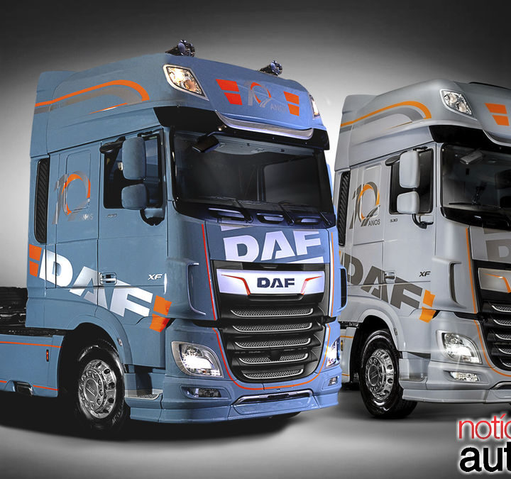 DAF lança série especial de 10 anos de Brasil com 120 unidades