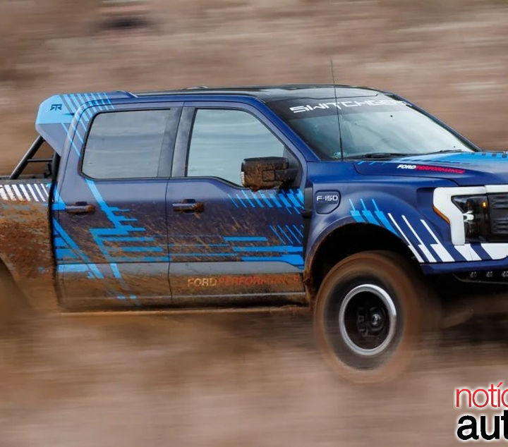 Ford Performance mostra versão “Raptor” da elétrica F-150 Lightning