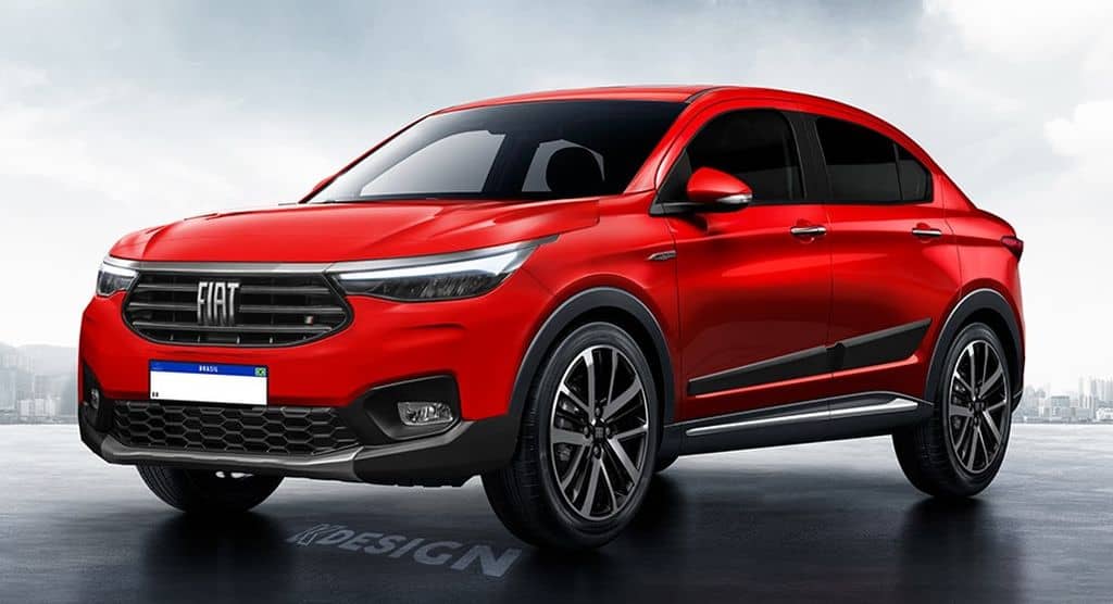 Projeção: Fiat 376, um crossover cupê para brigar com VW Nivus ...
