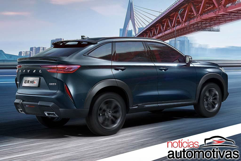 GWM registra crossover-cupê Haval H6S no Brasil - Roteiro Notícias