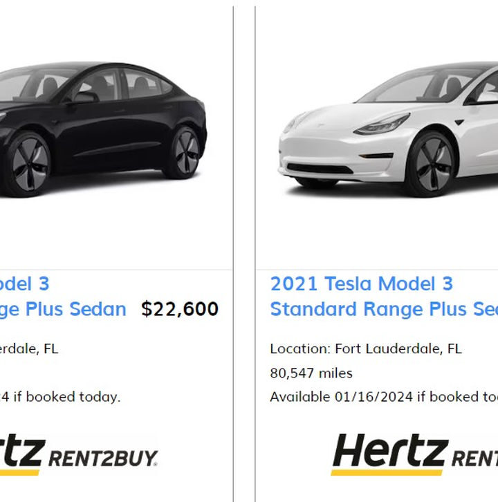 Locadora Hertz está tão desesperada para se livrar de frota de Tesla ...