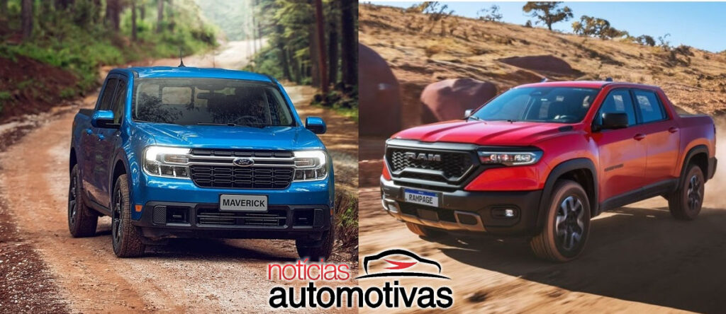 Ram Rampage vs Ford Maverick - vantagens e desvantagens - Notícias ...