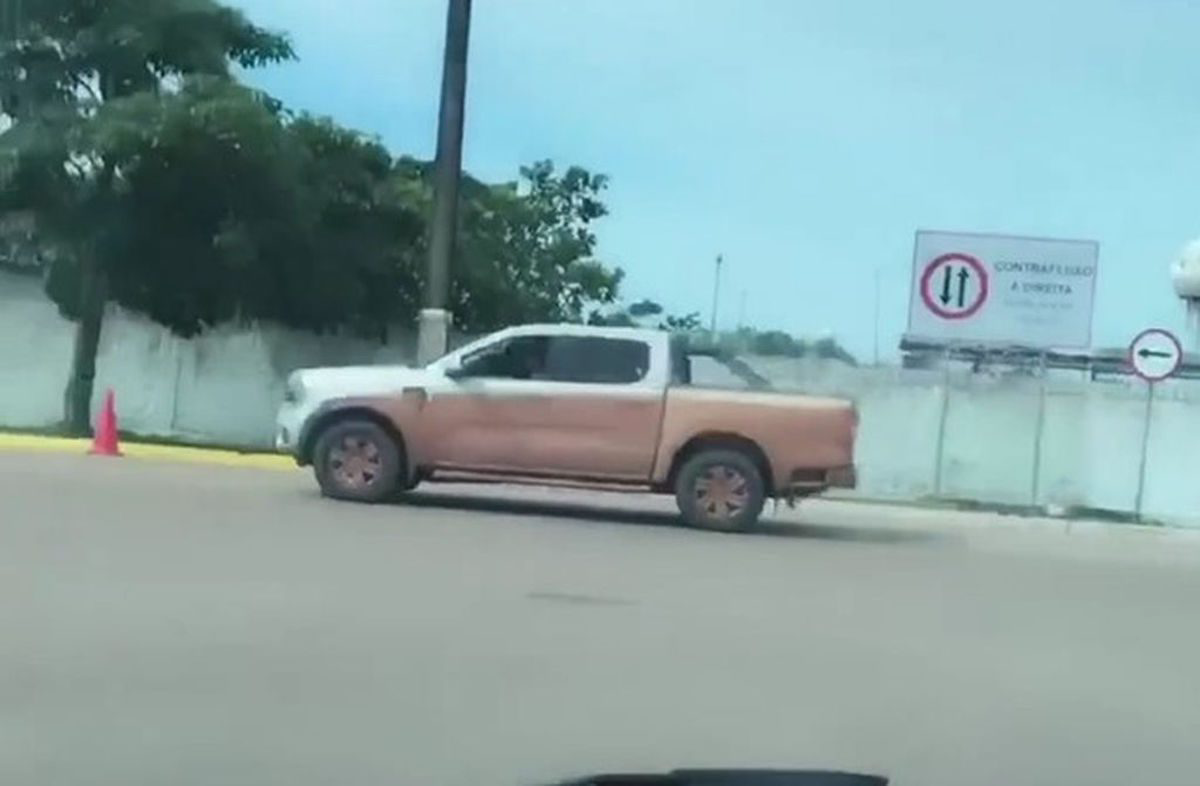 Flagra: Nova Ford Ranger é vista em três versões – Blog do kauê