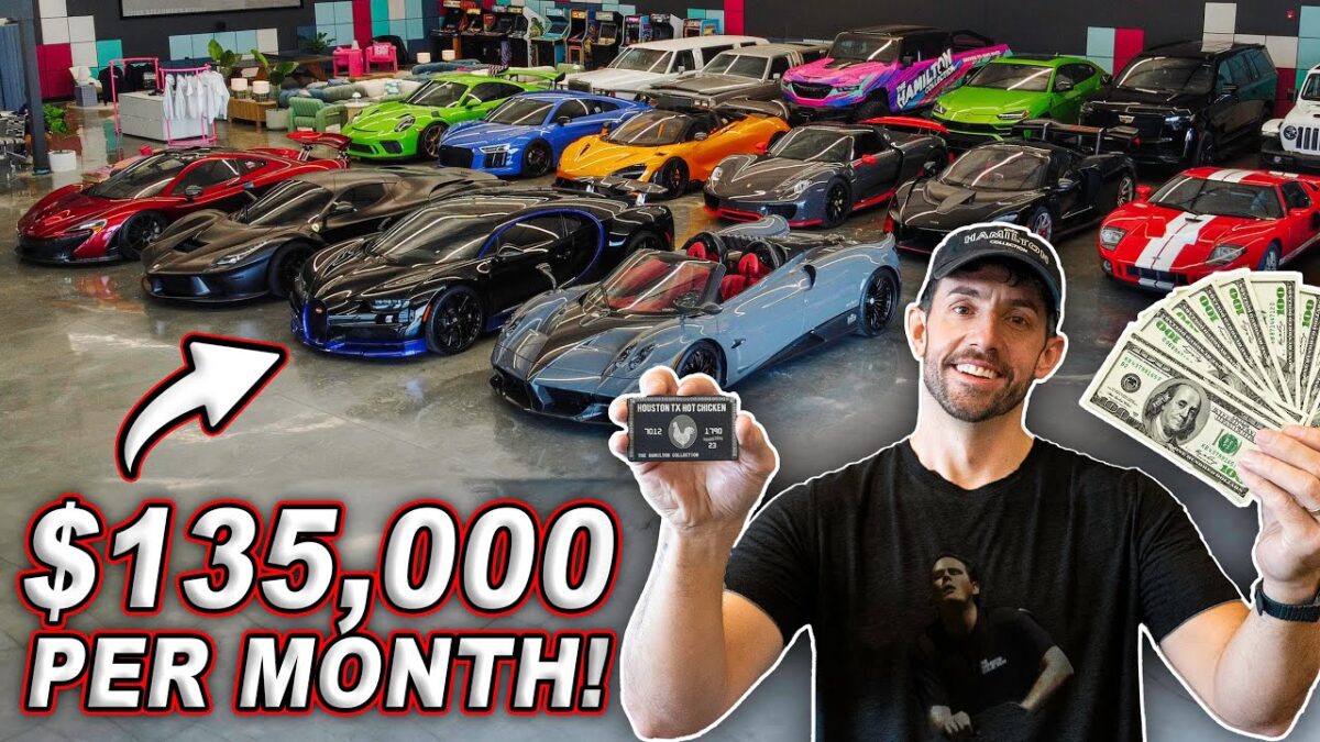 Youtuber que coleciona super carros esportivos gasta R$ 650.000 por mês ...
