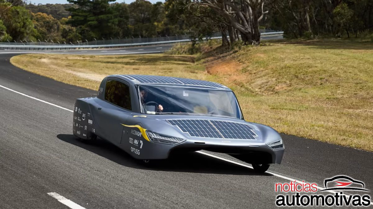 Carro solar australiano bate recorde de 1000 km sem recarga – Blog do kauê