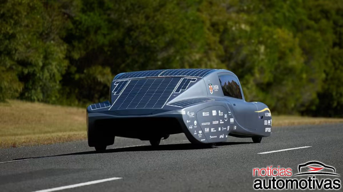 Carro solar australiano bate recorde de 1000 km sem recarga – Blog do kauê